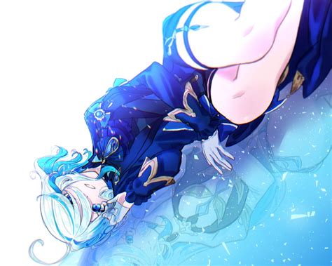 Furina And Focalors Genshin Impact Drawn By Shidare Yanagi Danbooru