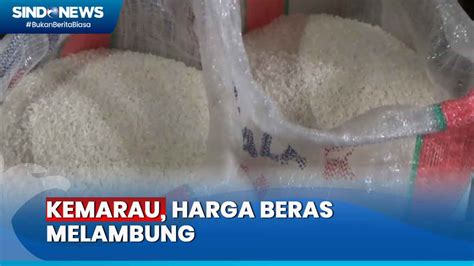 VIDEO Harga Beras Melambung Di Pasar Tradisional Purwakarta Dampak Kemarau