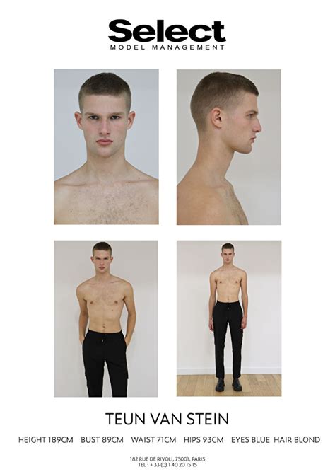 Teun Van Stein Select Paris Select Model Management