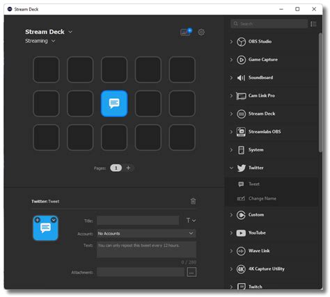 Elgato Stream Deck Twitter Integration Elgato