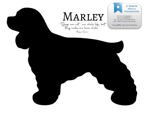 Cocker Spaniel Photo Collage Cocker Spaniel Ts Cocker Etsy