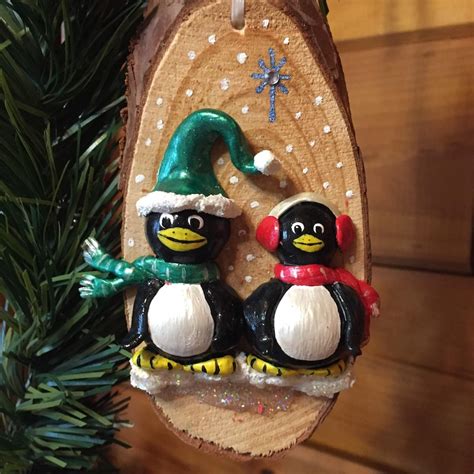 Penguin Gourds Etsy