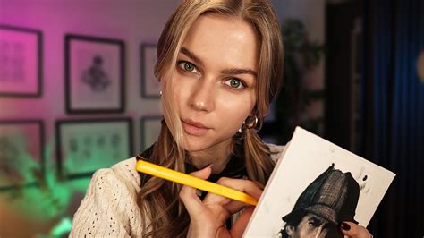 ASMR Sketching My Most Favorite Person You Personal Attention