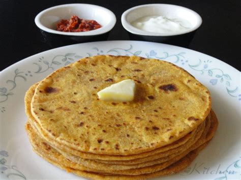 Krithis Kitchen Sweet Potato Paratha Roti Paratha Recipes