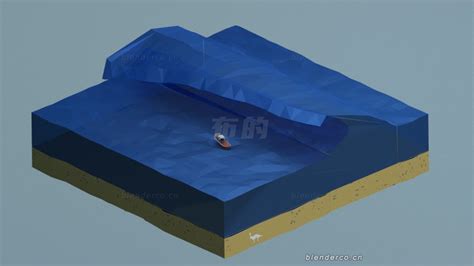 blender冬景雪模型 群友分享 作者不清楚，知道的留言。 blender布的