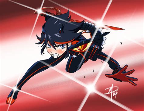 Matoi Ryuuko And Senketsu Kill La Kill Drawn By Polarityplus Danbooru