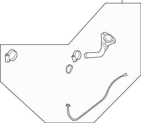 Chevrolet Silverado Filler Pipe Neck Fuel 84766922 McElveen