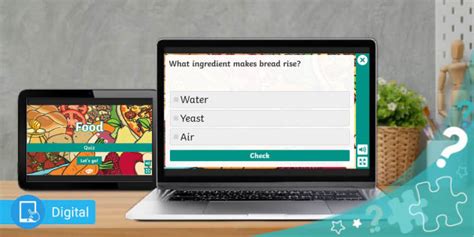 Interactive Food Quiz Activity Twinkl Go Teacher Made