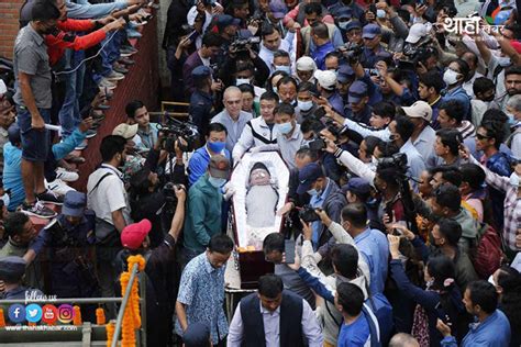 थाहा खबर नेम्वाङको पार्थिव शरीर श्रद्धाञ्जलीका लागि दिउँसो निवास लगिने