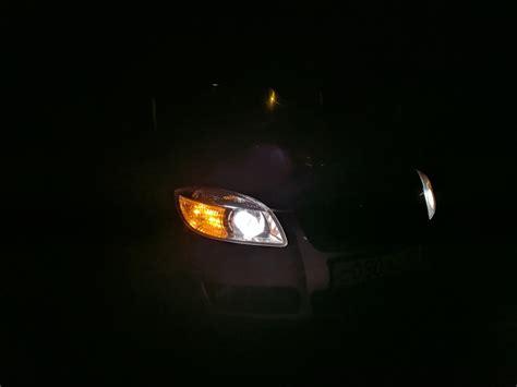 Оранжевые лампочки в габариты — Skoda Fabia Mk2, 1,4 л, 2008 года ...