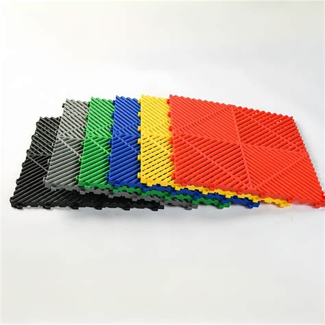 40x40cm Garage Floor Tile Event Car Wash Room Floor Mat Multi Function