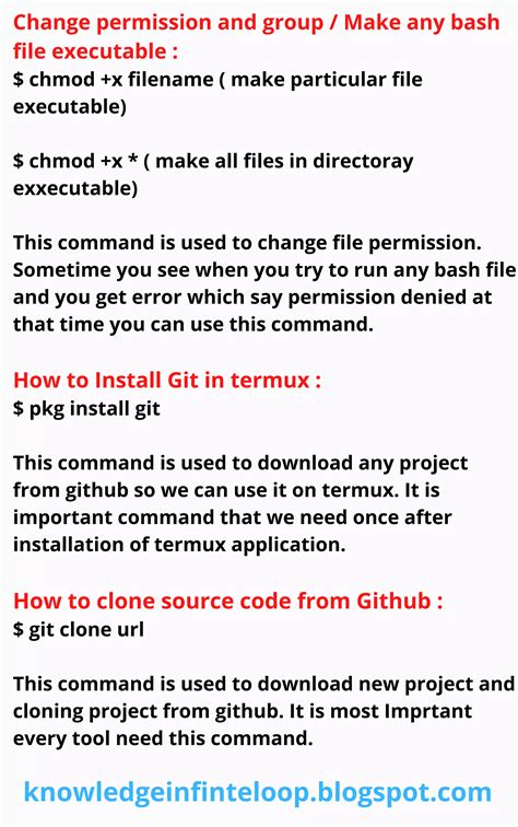 Pdf 2021 Termux Basic Commands List Pdf