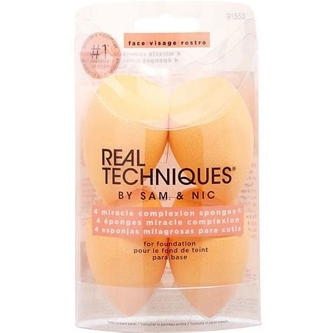 Real Techniques By Real Techniques Miracle Complexion Sponge 4pcs