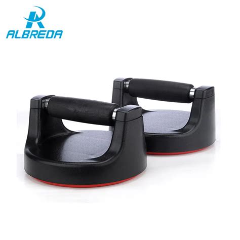 Albreda 1 Pair Non Slip Rotating Push Up Stand Bars Exercise Muscle