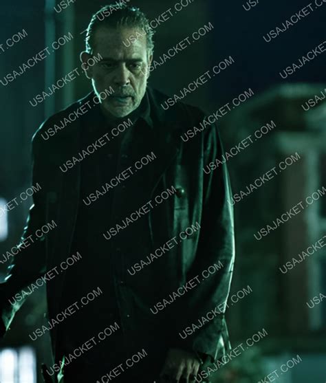 The Walking Dead Dead City Negan Smith Leather Jacket Black Jacket