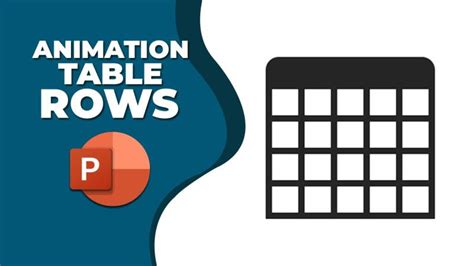 Shapon Shekh On Linkedin How To Add Animation To Table Rows In Powerpoint