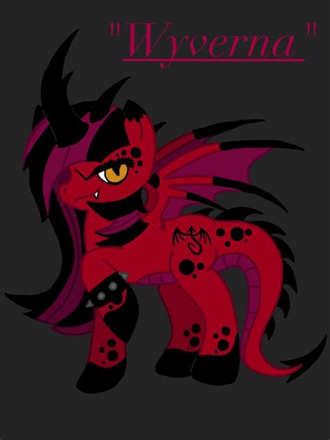 Mlp Oc Wyverna By Embracenighteternal On Deviantart