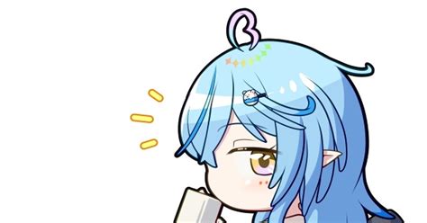 雪花ラミィ 「雪民さんおはよー」 フロンのイラスト Pixiv