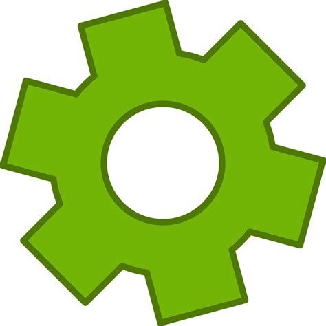 Settings Button Vector Icon Vector Art At Vecteezy