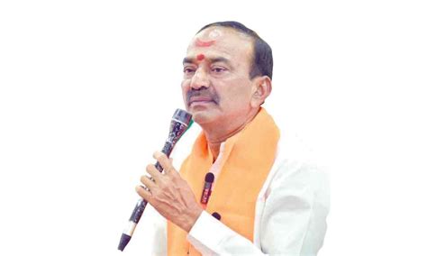 I Was First Victim Of Phone Tapping Eatala Rajender