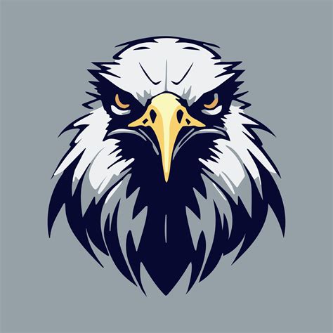 Minimal Eagle Logo Of A Clean Modern Vector Symbol Of Bird 14487772 Vector Art At Vecteezy