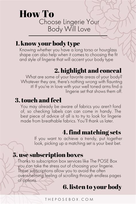 Find Your Perfect Lingerie Style