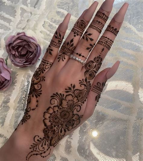 Lovely Styles In Mehndi Designs 2023 Fashonation Simple Henna