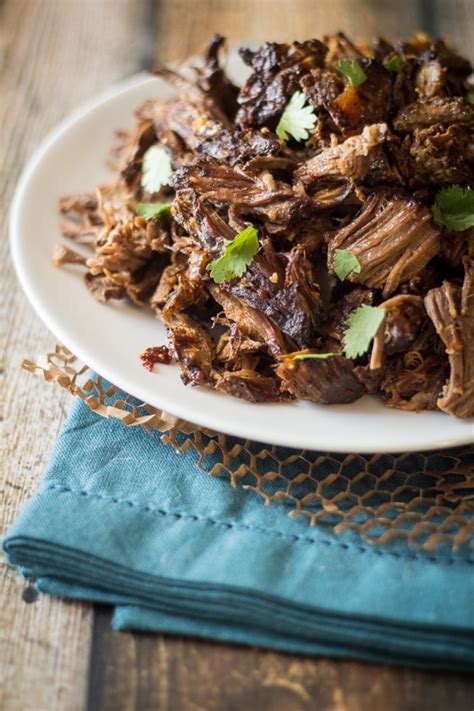 Crockpot Barbacoa Beef Recipe The Wanderlust Kitchen