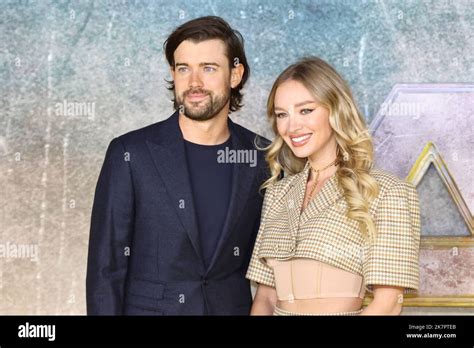 Jack Whitehall And Roxy Horner Black Adam Uk Premiere Leicester Square London Uk 18