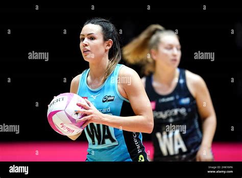 Surrey Storms During The Vitality Netball Superleague Match At The
