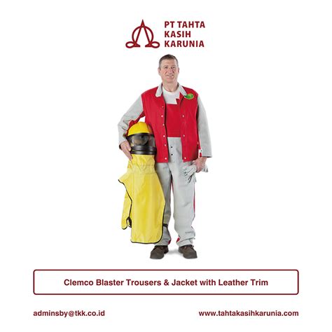 Clemco Blaster Trousers And Jacket With Leather Trim Tahta Kasih Karunia