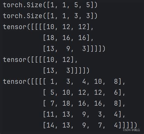 神经网络 torch nn convolution layers csdn博客