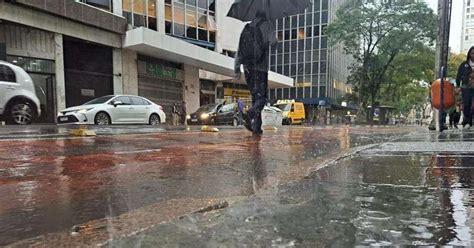 Frente Fria Avança Com Chuva Forte E Queda De Temperatura No Rs Alerta