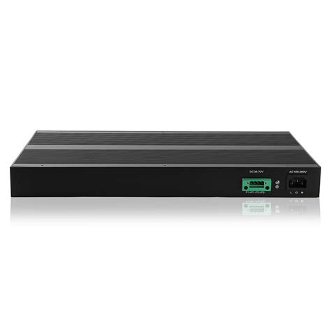 Gigabit Managed Industrial Switch 24 Ports 4 Gigabit Sfp Optical Slot