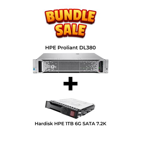 [promo Bundling] Server Hpe Proliant Dl380 Hardisk Hpe 1tb 6g Sata 7 2k Distributor Server