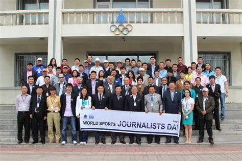Өнөөдөр Олон улсын спортын сэтгүүлчдийн өдөр тохиож байна Subeedei Mn