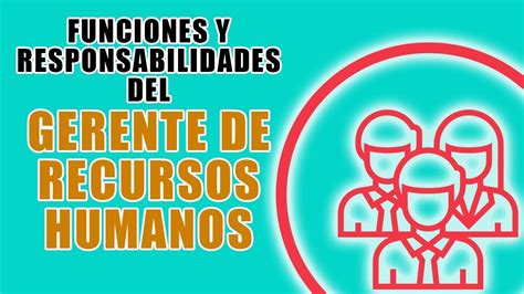 Cuáles Son Las Funciones De Un Gerente De Recursos Humanos Para Equipos