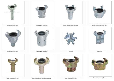 유니버셜 에어 커플 링 암 엔드 Ustype 의 고품질 유니버셜 에어 커플 링 암 엔드 Ustype