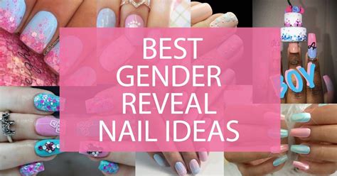 Gender Reveal Nails Artofit