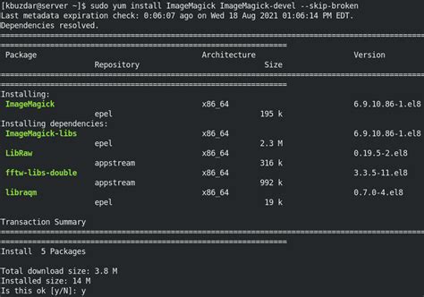 How To Install ImageMagick On CentOS LinuxWays