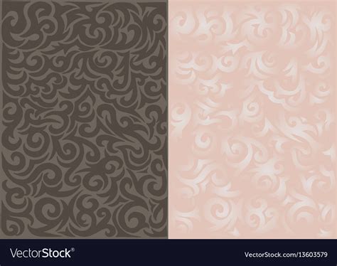 Curls Pattern Background Pattern Royalty Free Vector Image