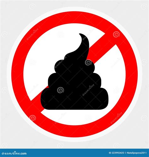 No Vector Not Allow Sign Stock Vector Illustration Of Dirty 223992425