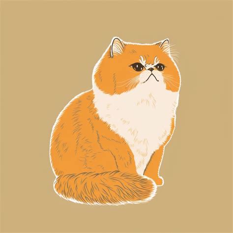 Premium Photo Cute Cat Cartoon Vector Icon Illustration