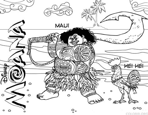 Ba Da Web Desenhos Moana Para Imprimir E Colorir