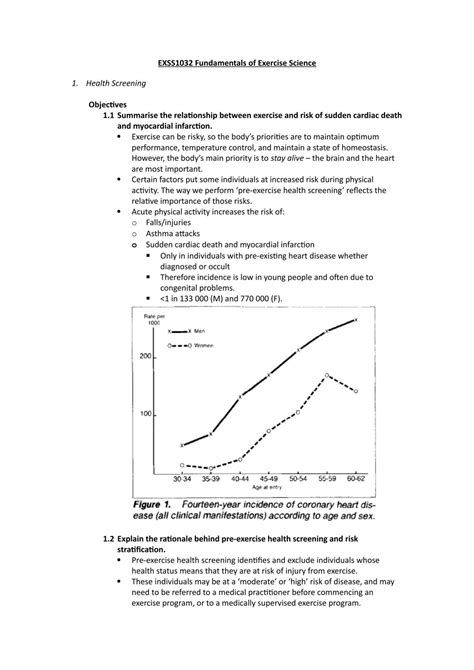 Fundamentals Of Exercise Science Guide Exss1032 Fundamentals Of Exercise Science Usyd
