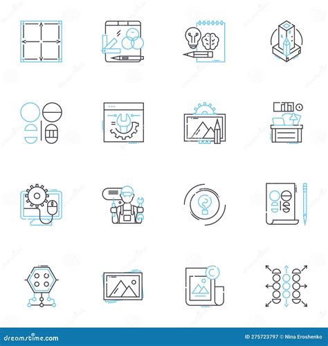 Endorsement Line Icons Collection Approval Support Recommendation