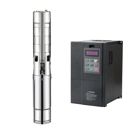 Stainless Steel Brushless Solar Water Pump For Irrigation Submersible