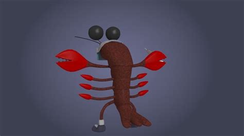 만화 가재 의사 3d 모델 59 Max Fbx Obj Free3d