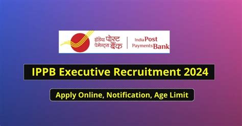 Ippb Executive Recruitment 2024 बिहार तथा अन्य राज्यों में इंडियन