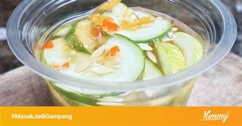 Resep Asinan Timun Sederhana Rumahan Di Yummy App